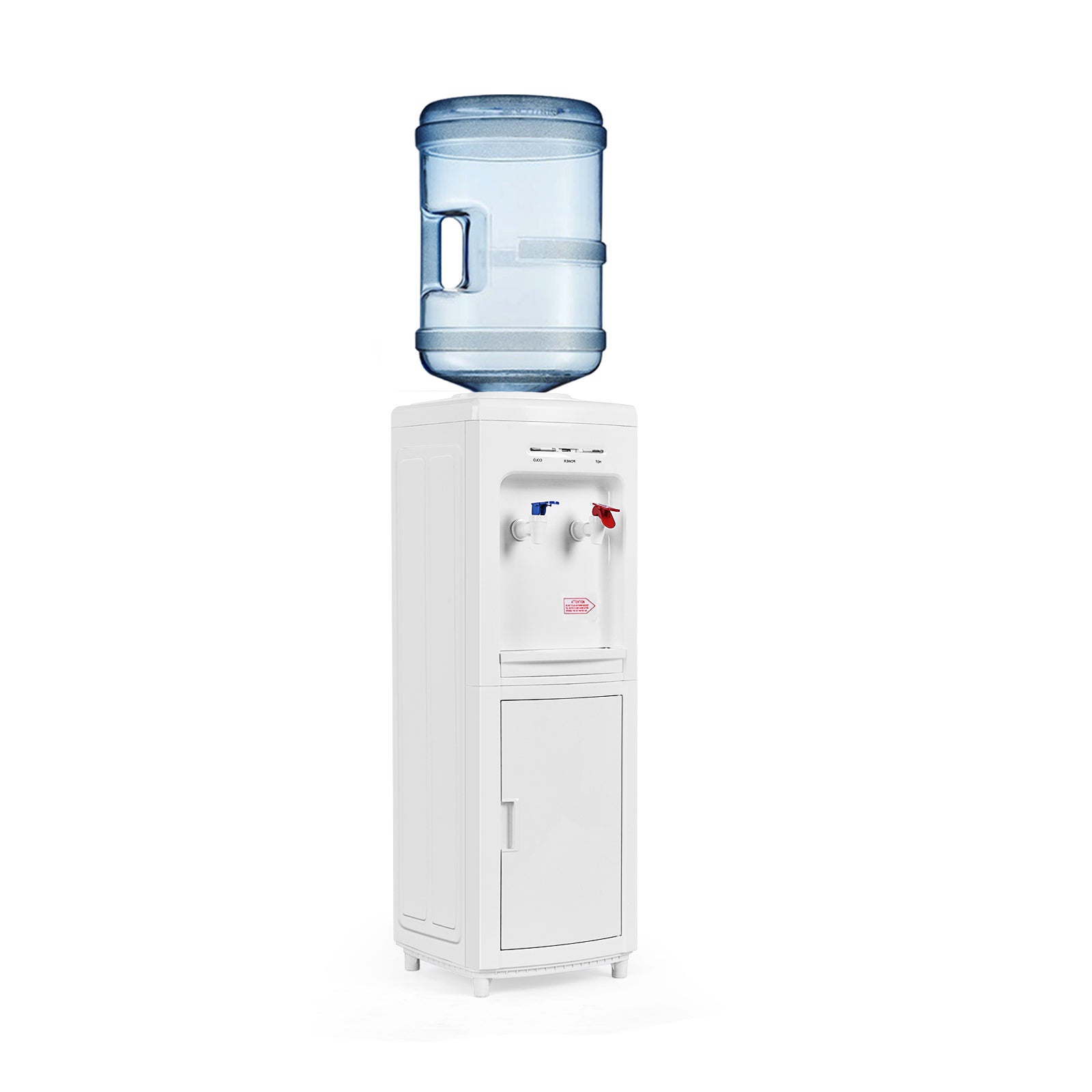 5 Gallons Hot and Cold Water Cooler Dispenser with Child Safety Lock ...